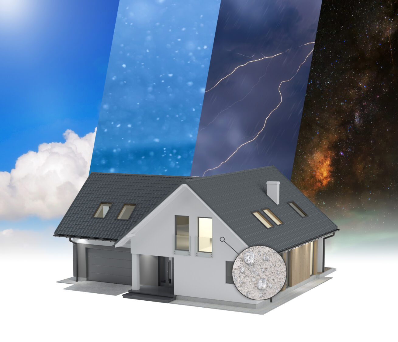 Decorative render finishes – for protection and decoration | JUB