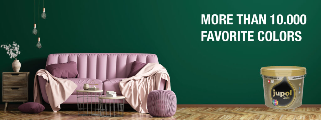 More than 10.000 favourite JUPOL Gold colours | JUB